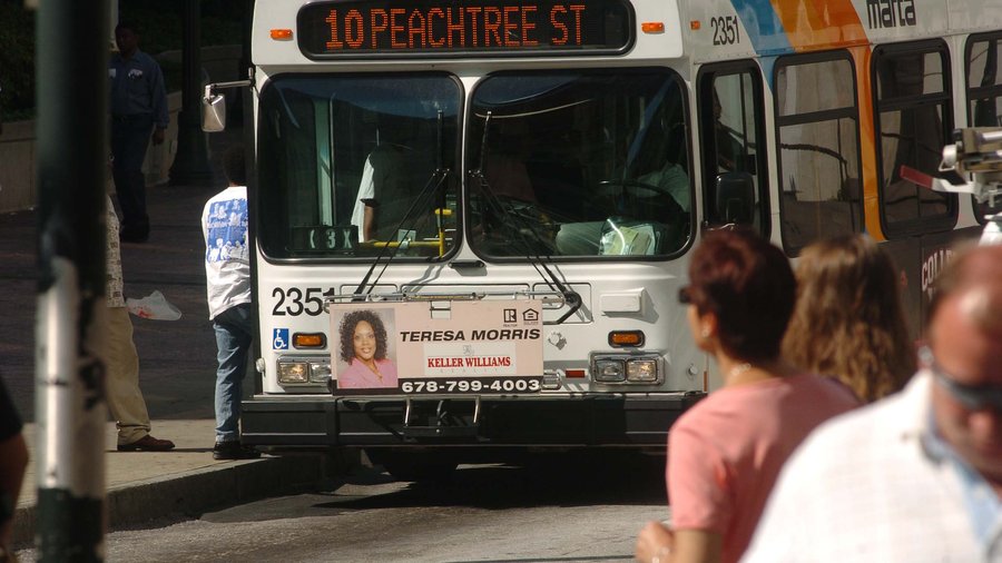 Report: 7 hurt when MARTA bus gets stuck in sinkhole - Atlanta Business ...
