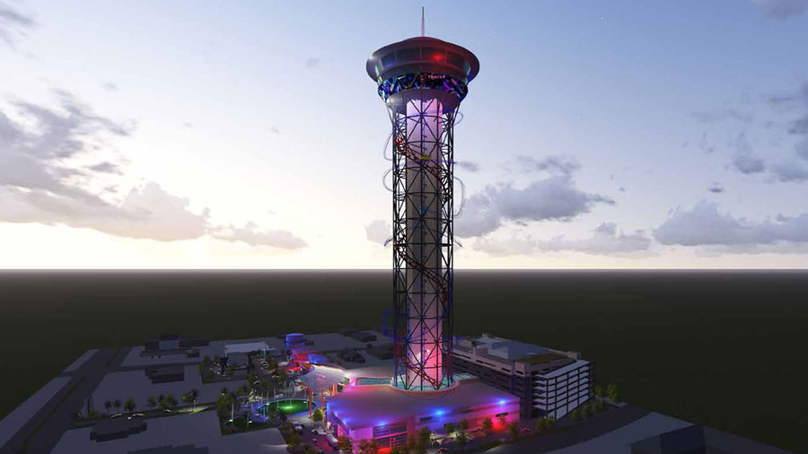 Skyscraper at Skyplex