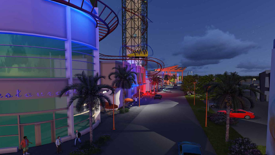 Skyscraper at Skyplex