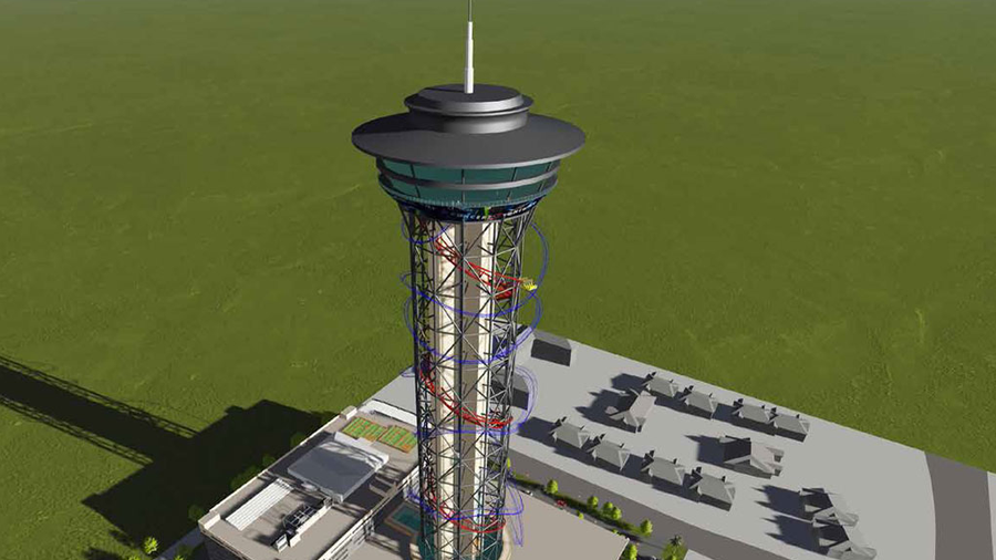 Skyscraper at Skyplex