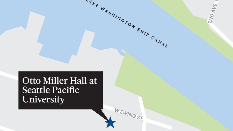 Otto Miller Hall Map