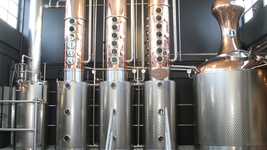 Watershed Distillery still