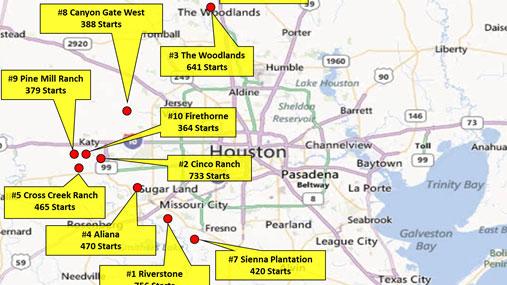 Riverstone in Sugar Land has most new home construction starts in ...