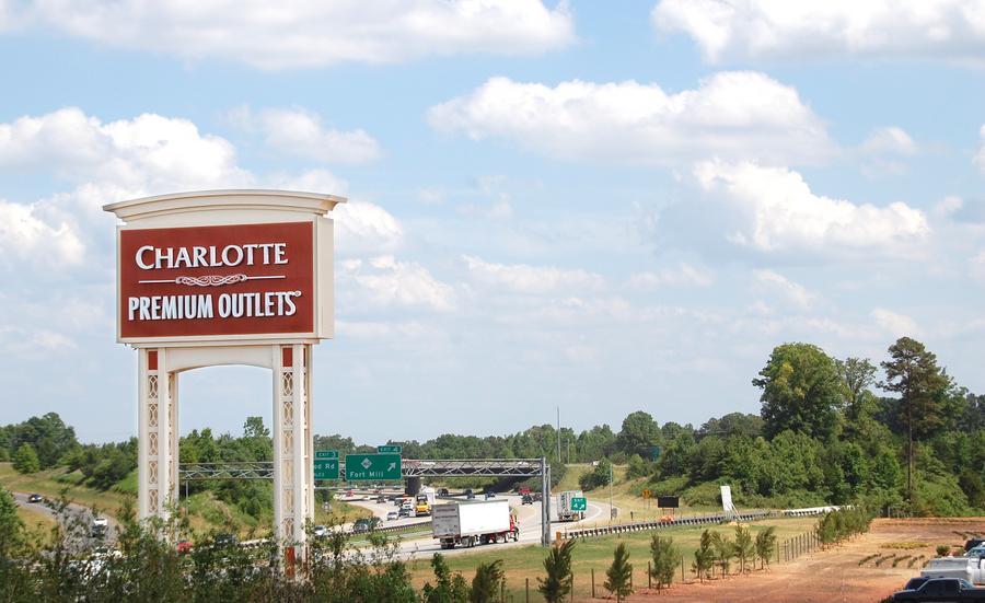 Charlotte Premium Outlets 50 days from July grand opening - Charlotte ...