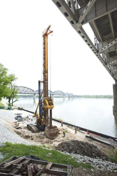 Walsh drills test shaft for Ohio River Bridges - Louisville Business First