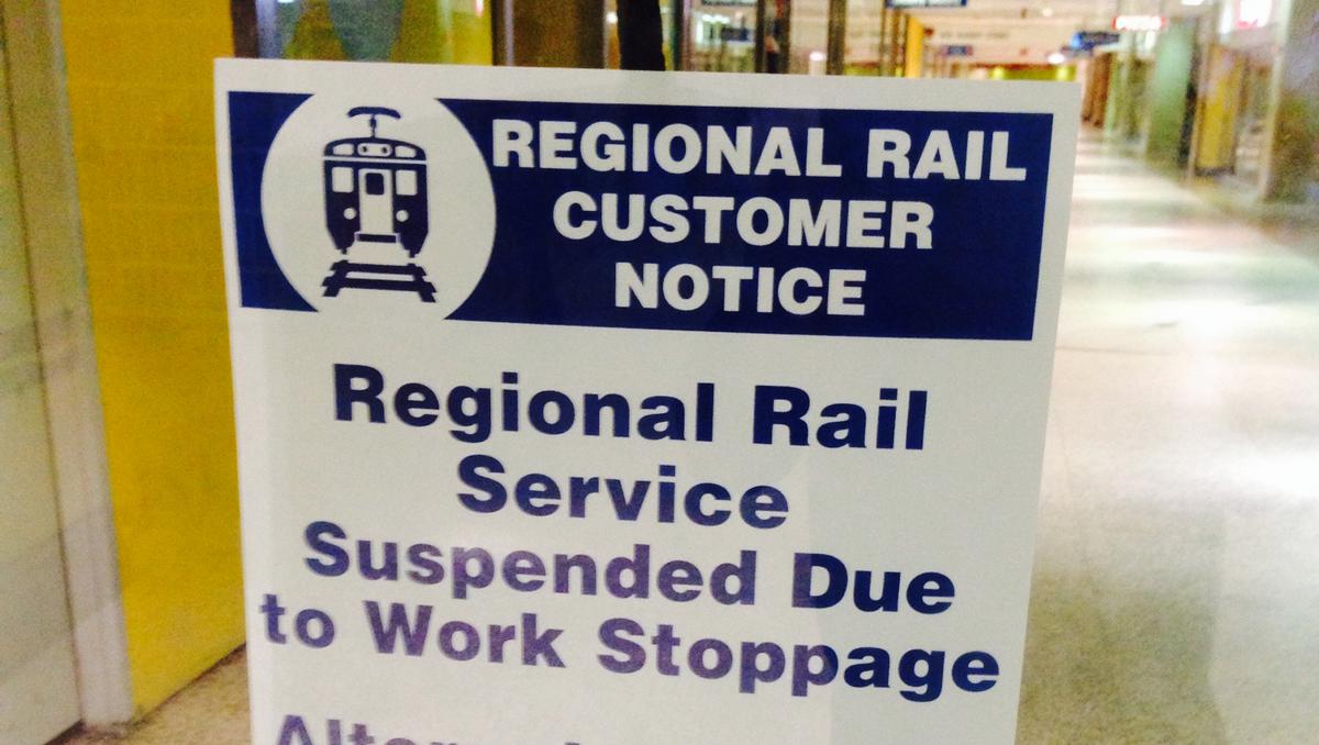 SEPTA Regional Rail strike begins - Philadelphia Business Journal