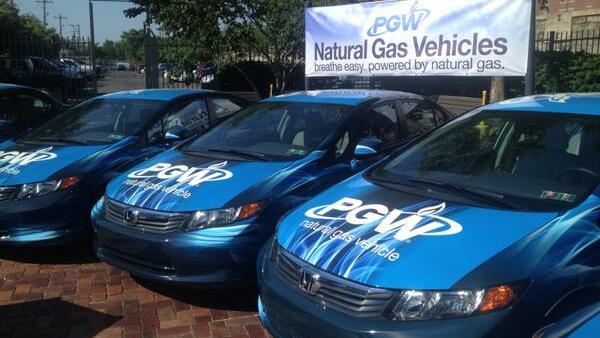 PGW shows off its natural gas fueled vehicles - Philadelphia Business ...