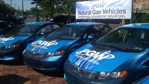 PGW shows off its natural gas fueled vehicles - Philadelphia Business ...