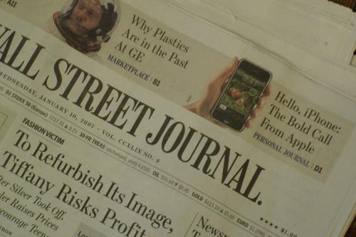 Wall Street Journal, New York Times have nation's top two largest ...
