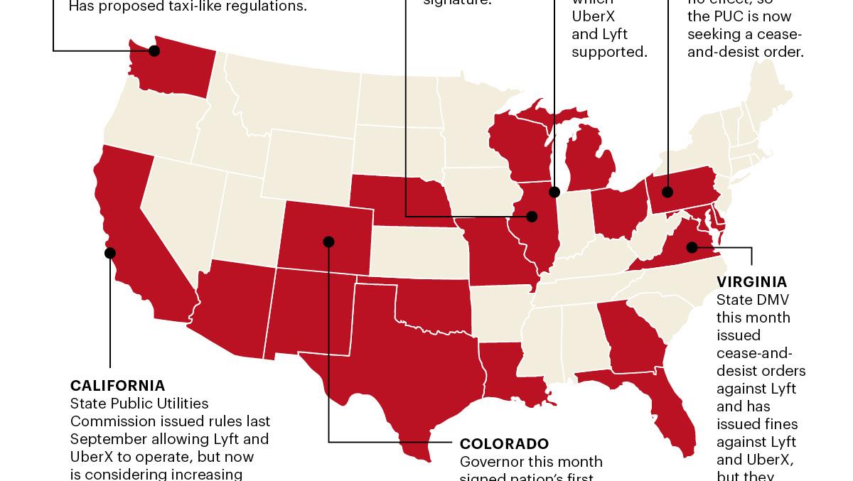 Wins and losses: Uber and Lyft grapple with insurance questions ...