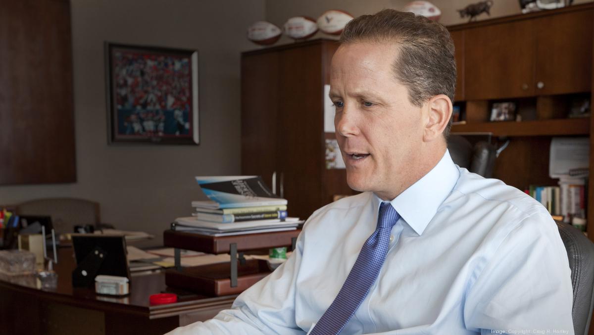 Jamey Rootes, Houston Texans president on starting off in sports biz ...