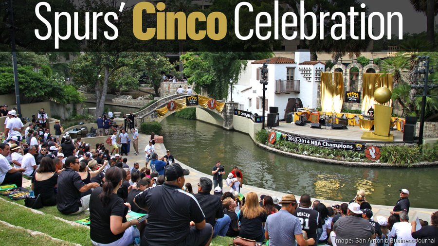 San Antonio Spurs celebrate with city in NBA Championship River Parade ...