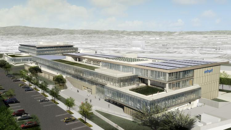 Intuit Mountain View Campus Map Clearly - Map