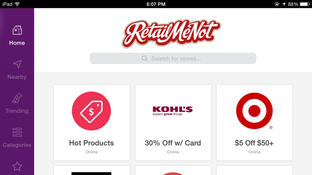 Positive analyst reports highlight RetailMeNot's mobile metrics ...