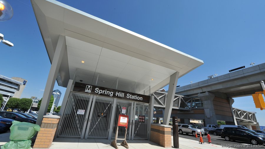 Metro Silver Line Spring Hill station