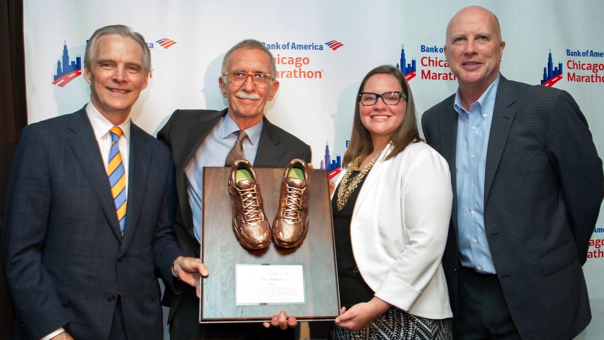 Bank of America Marathon honors Chicago businessman Jim Jenness ...