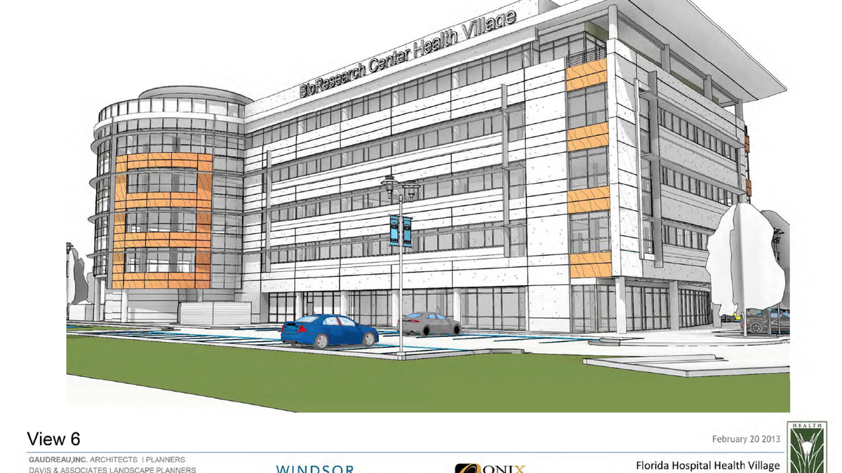 See what Health Village's BioResearch Center will look like - Orlando ...