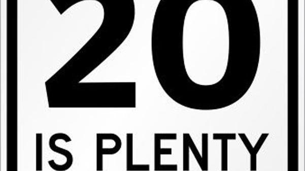 Why you'll start seeing '20 is Plenty' signs in Memphis - Memphis ...