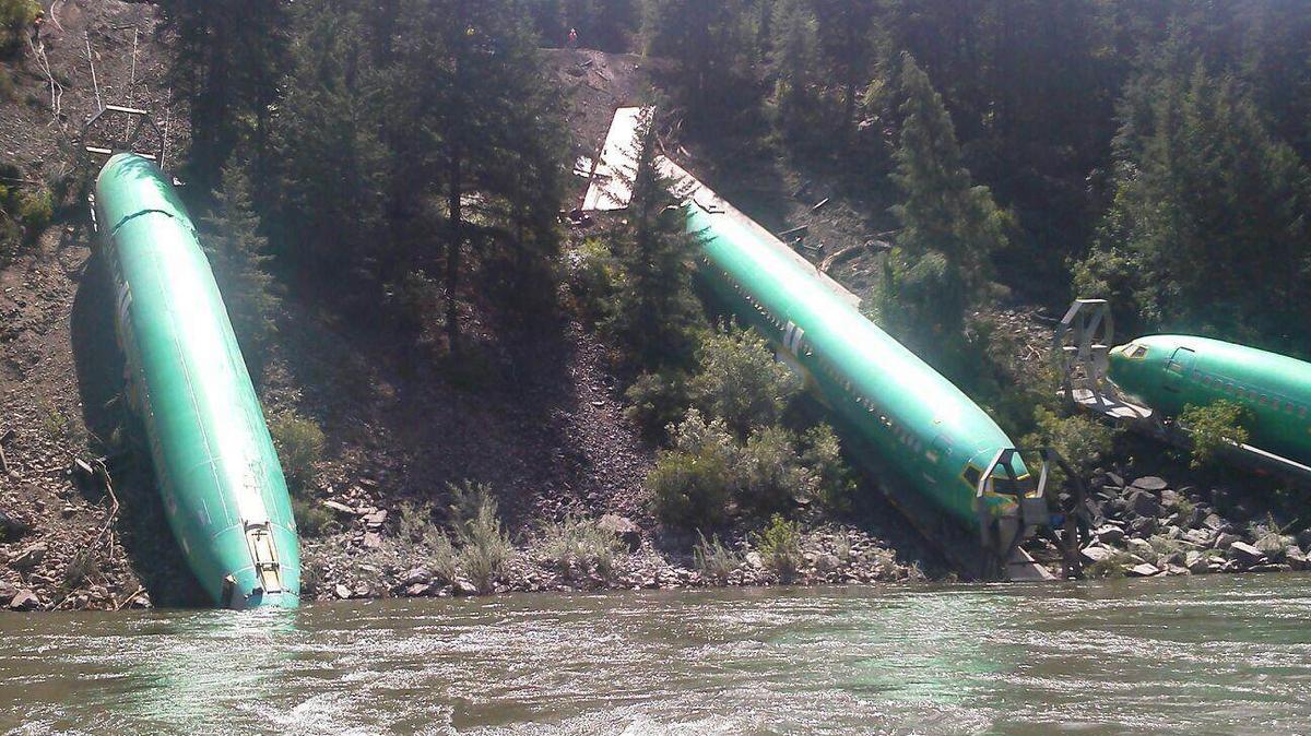 Report: July train derailment that destroyed 737 fuselages reveals ...