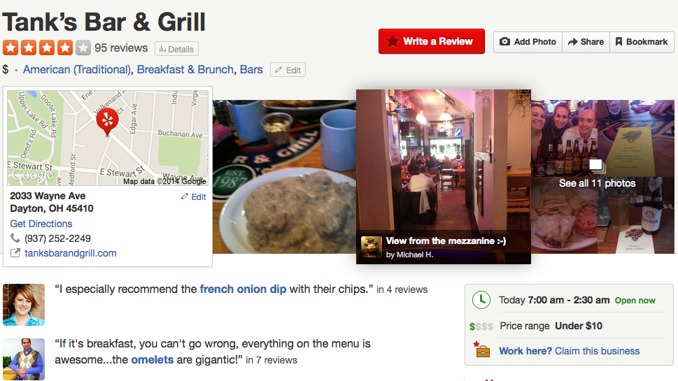 Dan "Tank" Tankersley, the owner of the iconic Tank's Bar and Grill ...