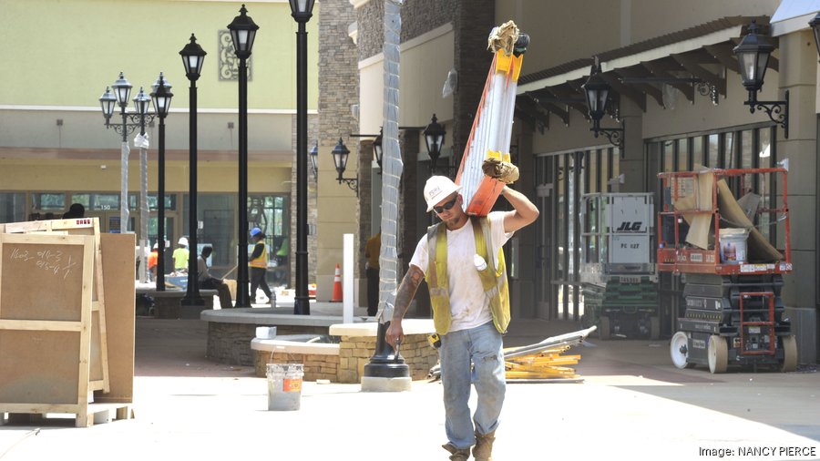 Charlotte Premium Outlets 17 days before grand opening