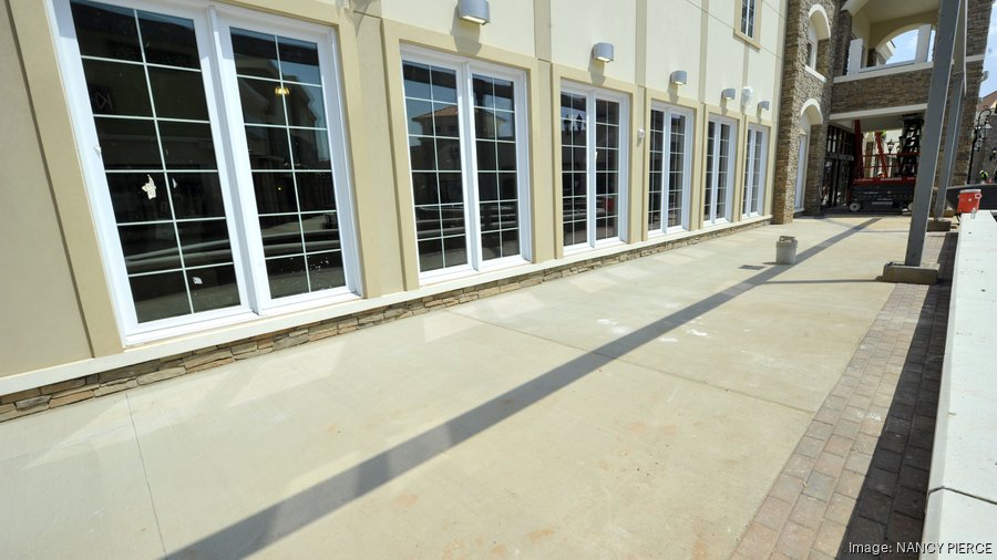 Charlotte Premium Outlets 17 days before grand opening