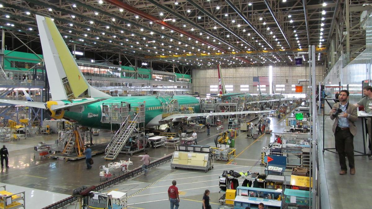 Renton Boeing plant pumping out 737s despite railroad accident - Puget ...