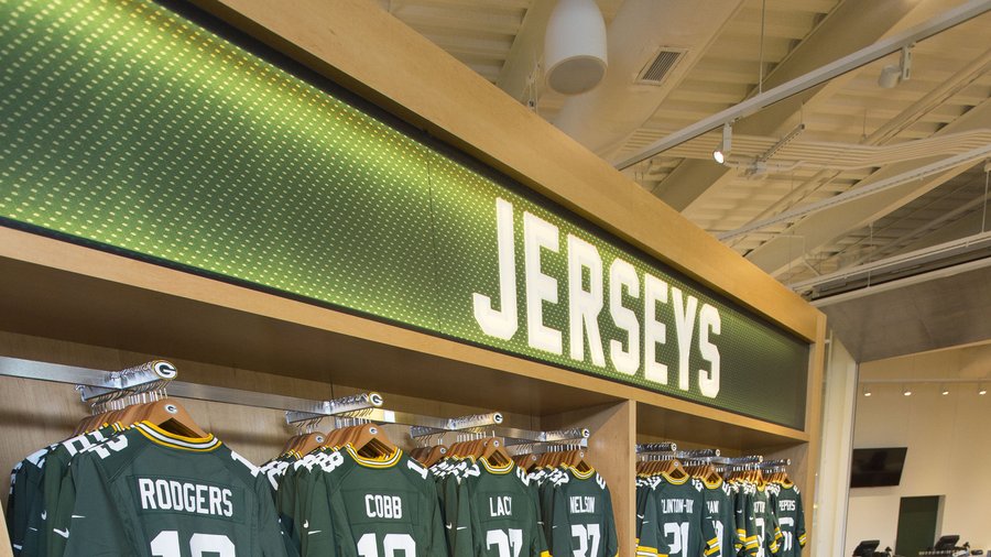 First look inside the new Green Bay Packers Pro Shop: Slideshow ...