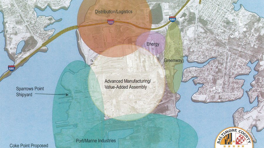 Turn Sparrows Point into shipping terminal, Kamenetz says - Baltimore ...