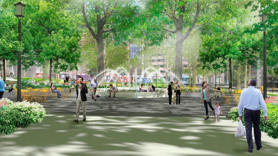 National Park Service advances overhauled Franklin Square Park ...