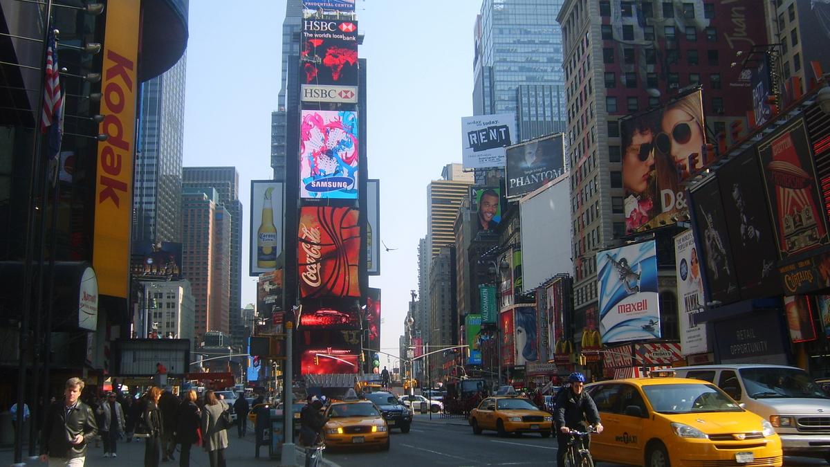 Cannabis ads will appear in Times Square for the first time ever this ...