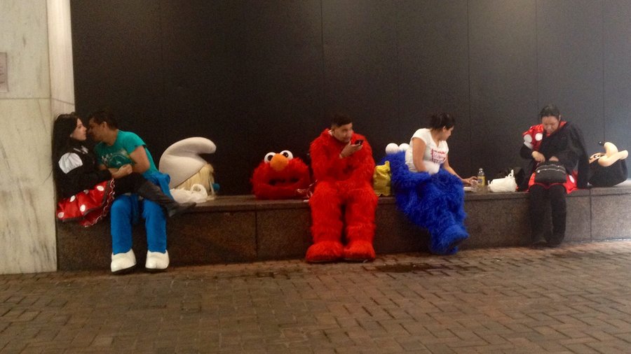 times square characters