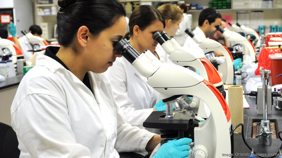 Second year Medical Lab Sciences students examine sickle cell and other ...