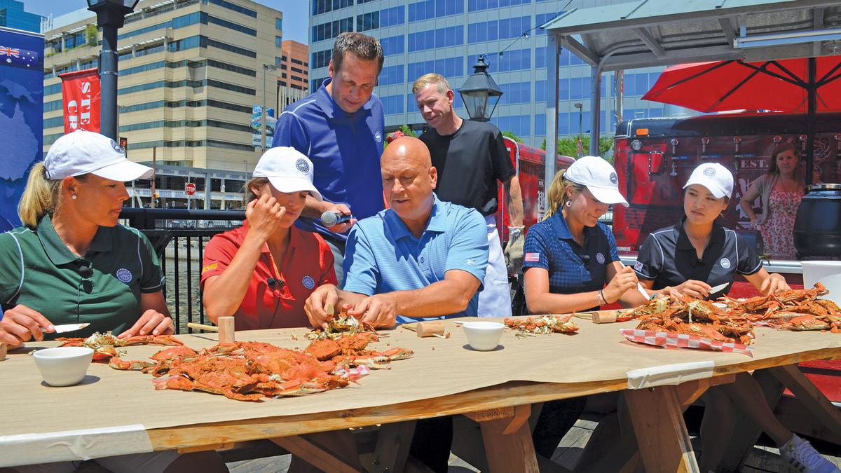 Out and About with the LPGA at Phillips Seafood - Baltimore Business ...