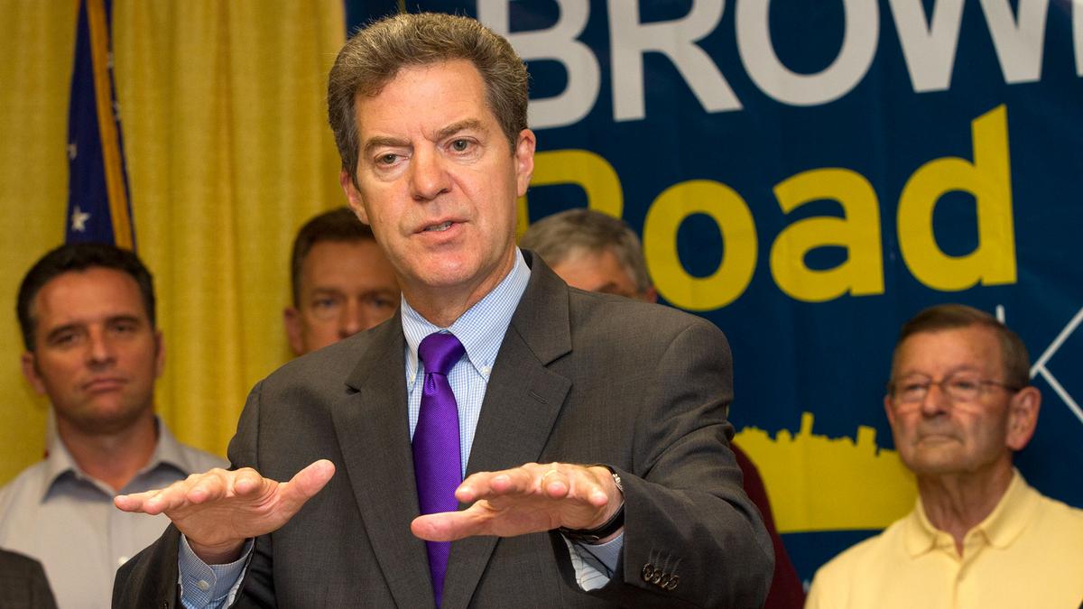 Gov. Brownback urges Kansas school districts to spend more in the ...