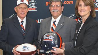 UTSA's Larry Coker will lead the Roadrunners football program through ...