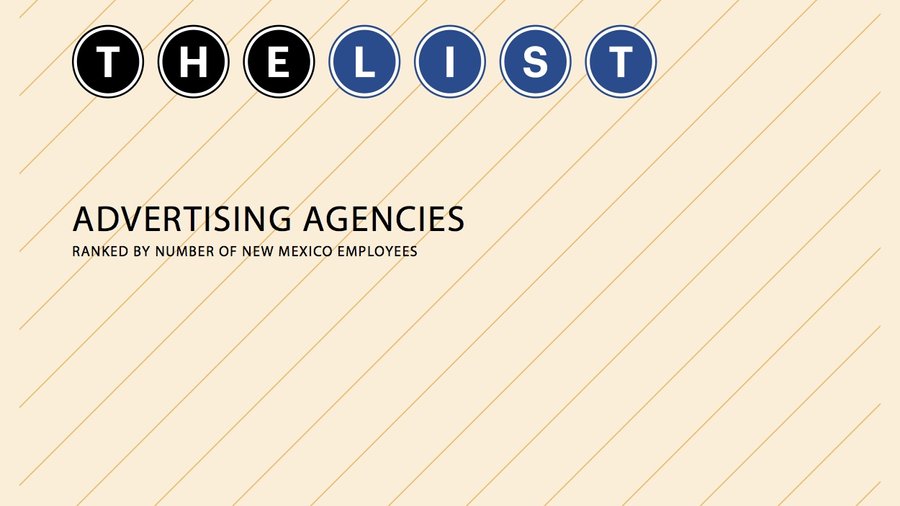 The list: advertising agencies - Albuquerque Business First