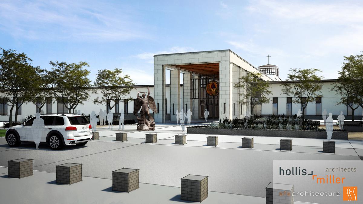 Local firms work on new Catholic high school St. Michael the Archangel ...