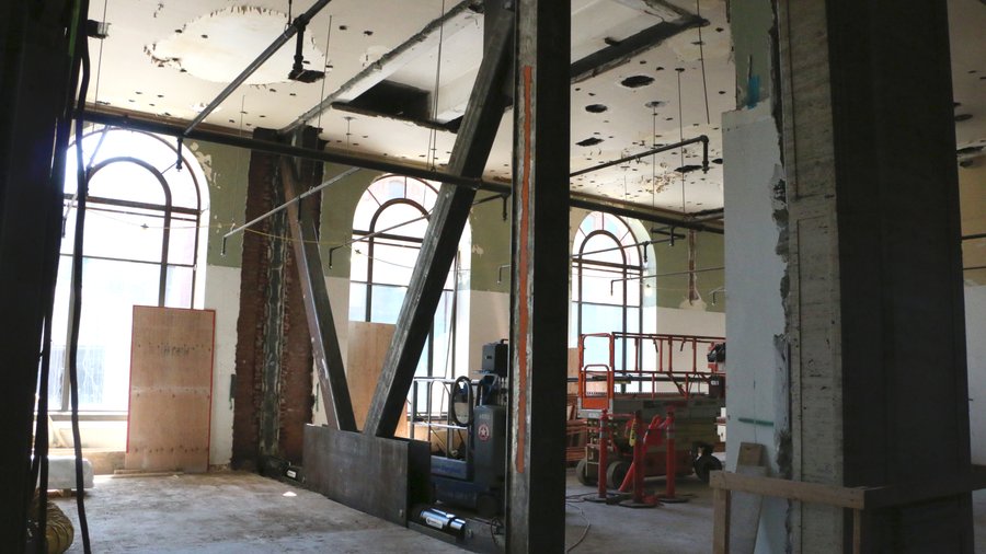 Check out the secrets revealed inside the walls of a historic Portland ...