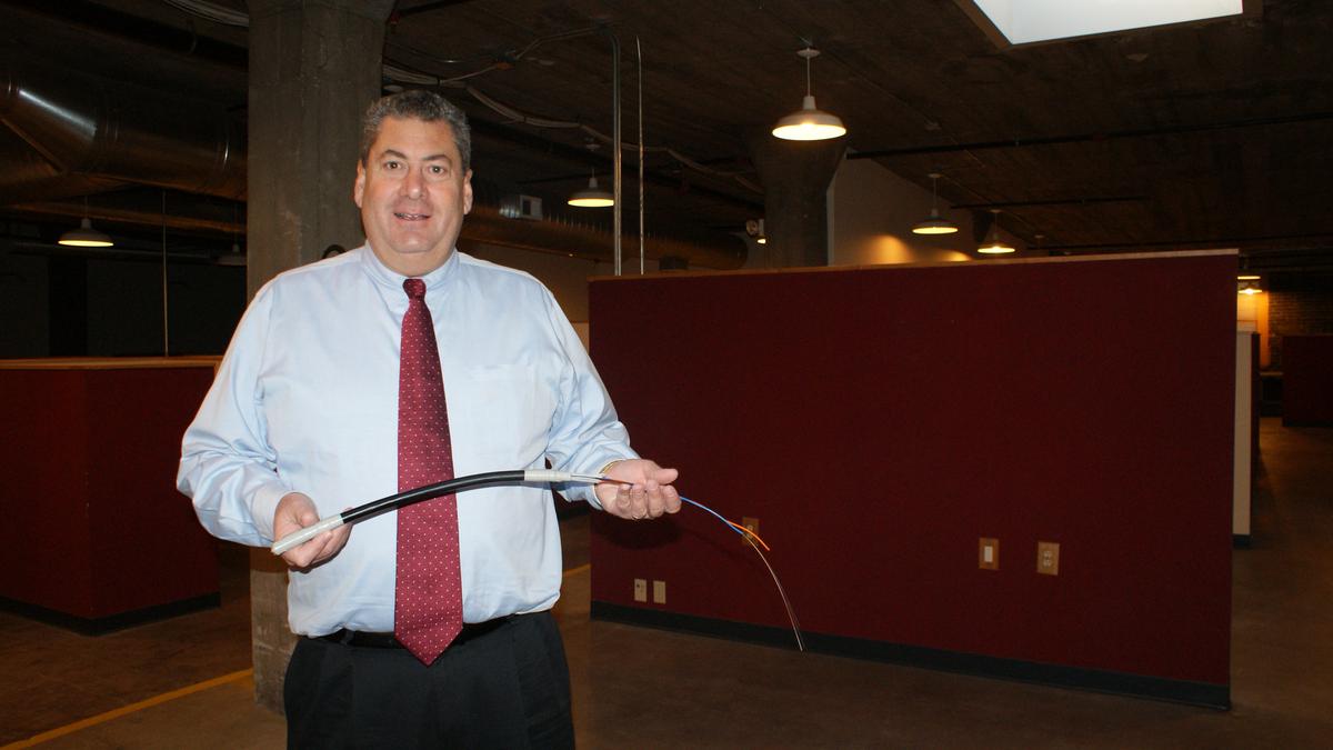 Build-out of Kansas Fiber Network’s new HQ in the Northrock Office Park ...