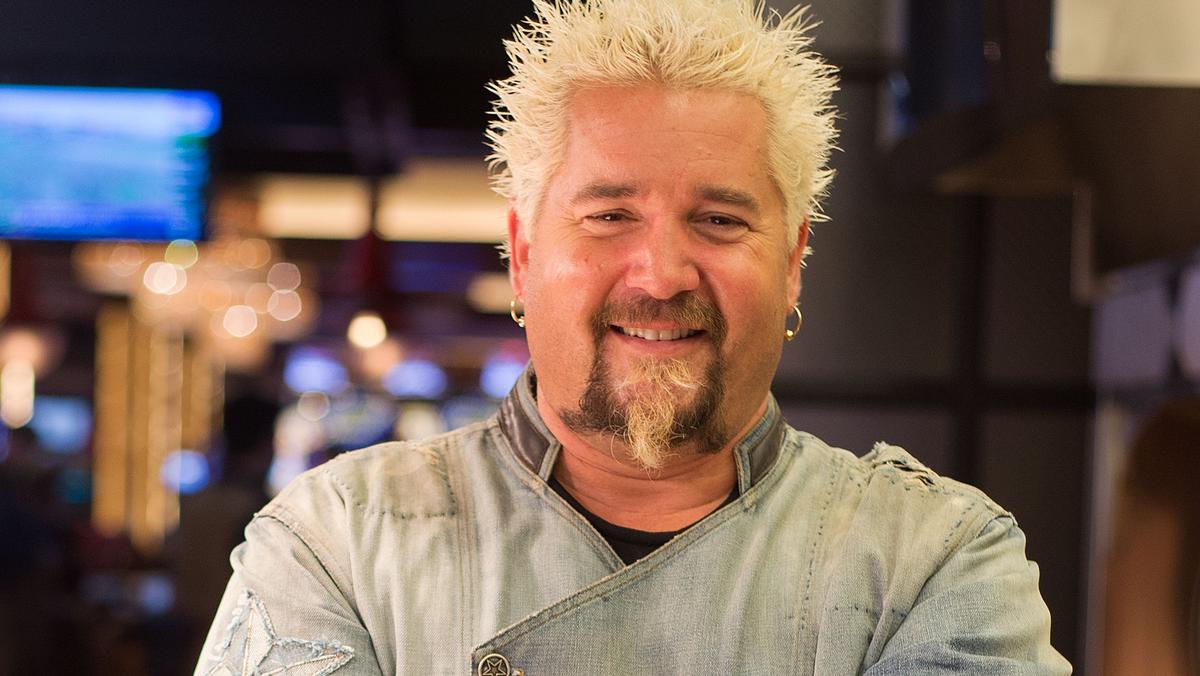 Guy Fieri of Food Network’s ‘Diners, Drive-Ins and Dives’ visits ...