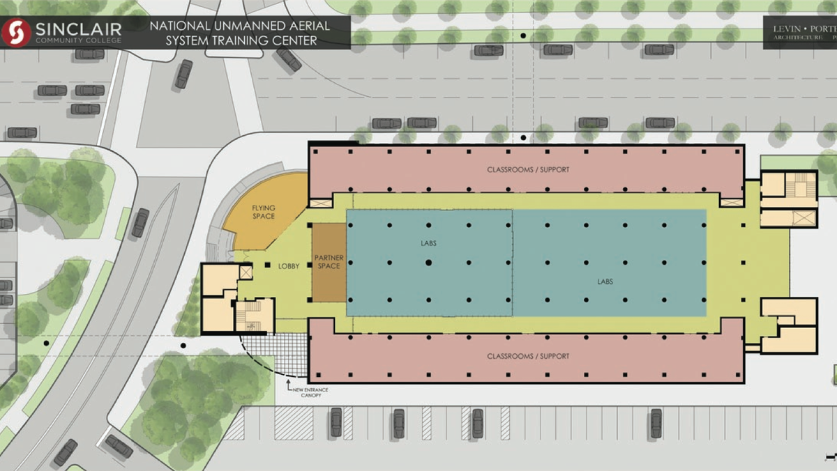 Sinclair unveils $4M new UAS center (Renderings) - Dayton Business Journal