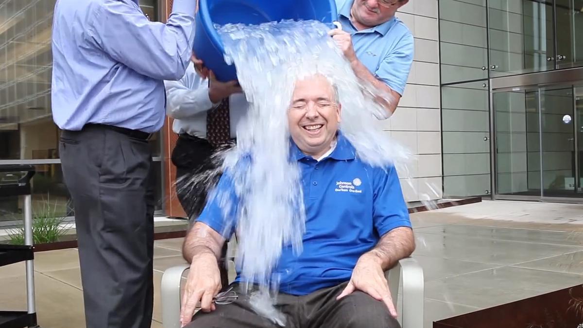 Johnson Controls CEO, Potawatomi general manager take the 'Ice Bucket ...