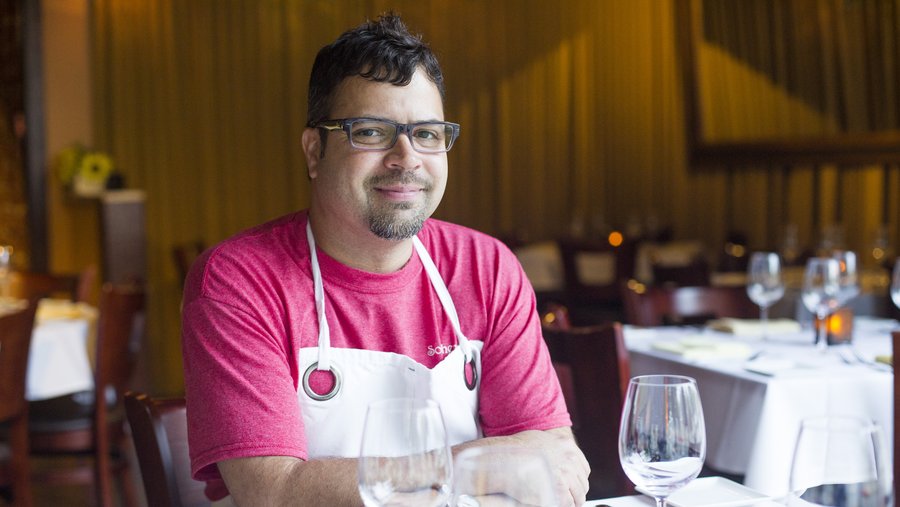 Anthony Lamas, head chef and owner of Seviche, A Latin Restaurant, is a ...