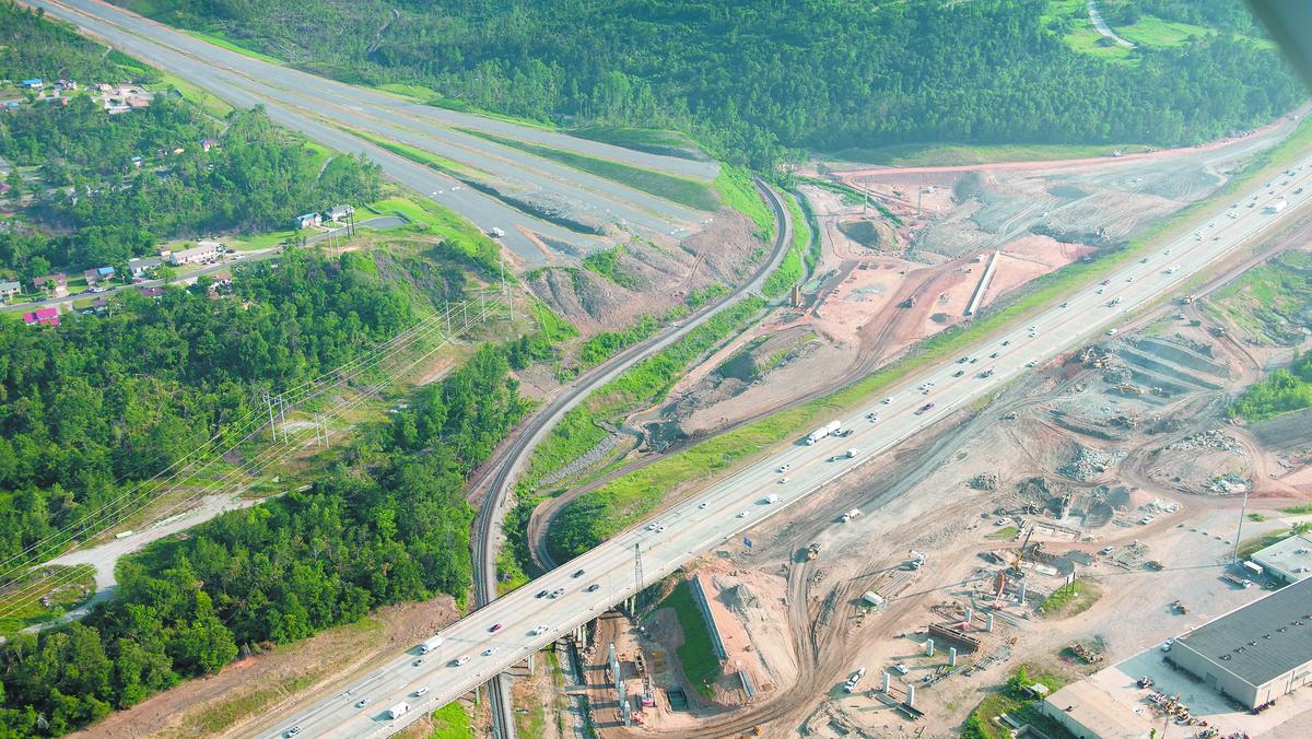 Corridor X project: Interstate 22 interchange with I-65 faces another ...
