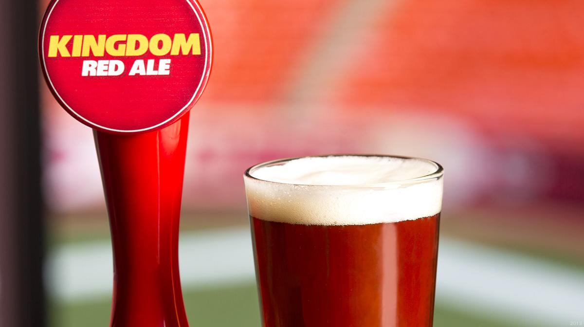 Anheuser-Busch launches special Chiefs beer: Kingdom Red Ale - Kansas ...