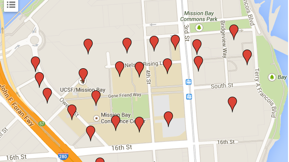 San Francisco Mission Bay Development: Interactive Map - San Francisco ...