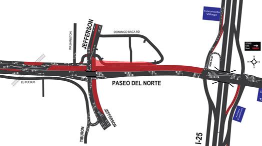 Rerouting continues around I-25 interchange - Albuquerque Business First