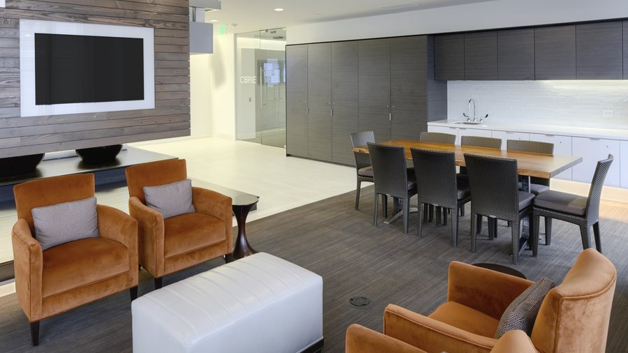 Cool Spaces: Inside CBRE Seattle: An office so crisp it looks like 'God ...