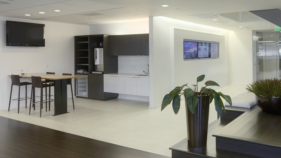 Cool Spaces: Inside CBRE Seattle: An office so crisp it looks like 'God ...